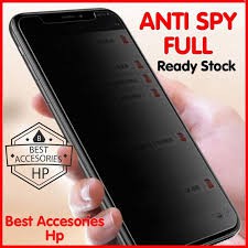 Jual Tempred Glass ANTI SPY PRIVACY OPPO A18/A38/A98/A55/A17K/A57-2022/A96/A76/A15 A15S A16 A17 ...