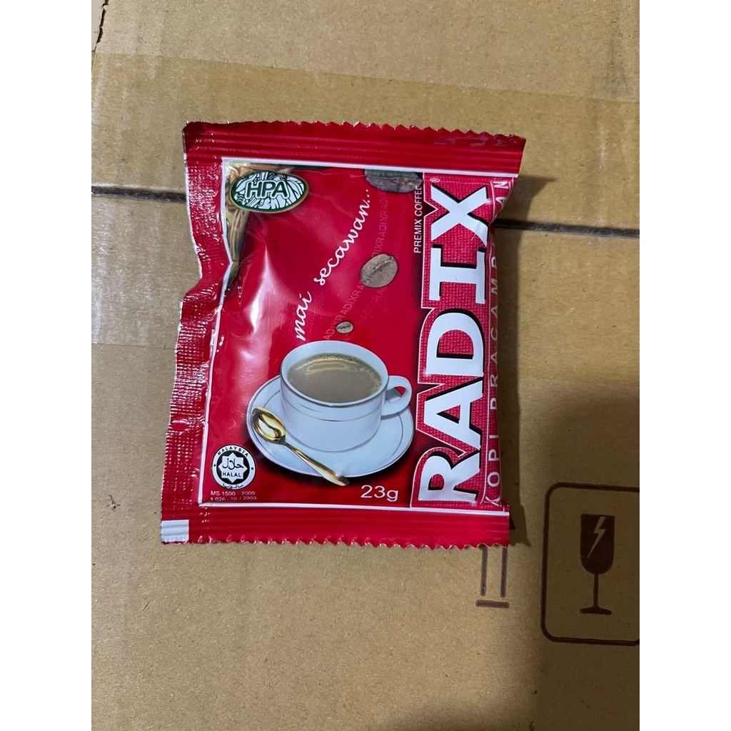 Jual RADIX HPA Premix Coffee MALAYSIA ECER/PERSACHET | Shopee Indonesia