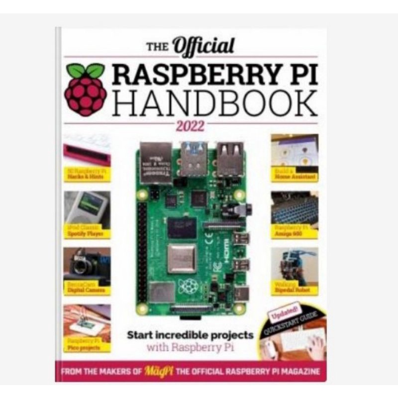 Jual Buku The Official Raspberry Pi Handbook 2022 | Shopee Indonesia