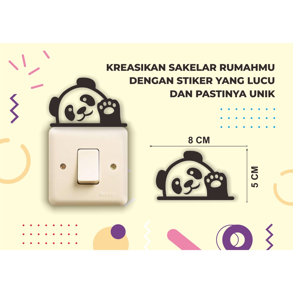 Jual Stiker sakelar - stiker lucu - sticker unik - cutting sticker lucu ...