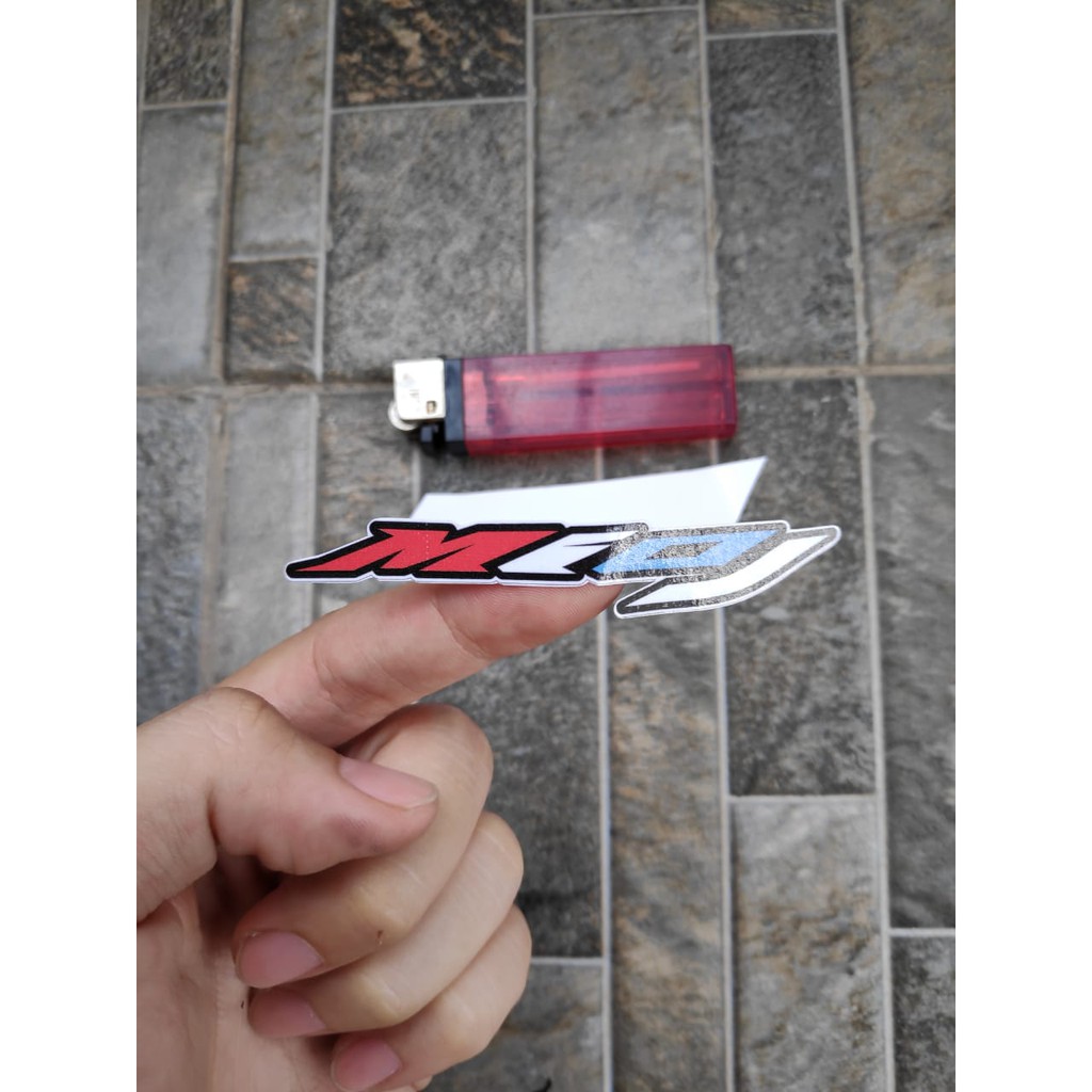 Jual Stiker Vinyl Mio J Tulisan Thai Look Motor Helm Laptop Case Casing ...