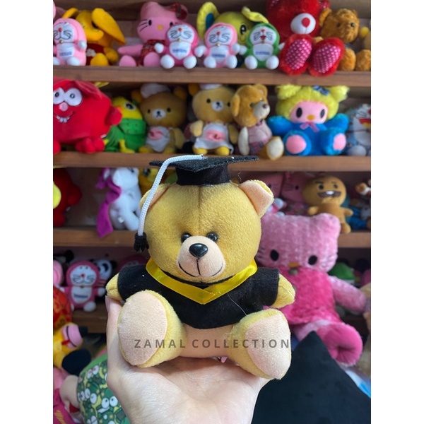 Jual Bear Wisuda 13cm Bear Mini Toga | Shopee Indonesia