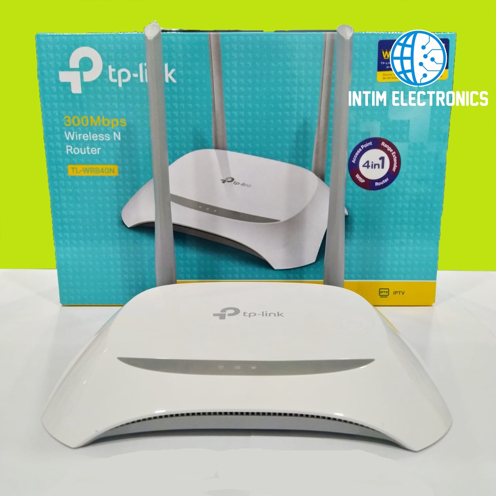 Jual TP-Link TL-WR840N (300Mbps Wireless N Speed 4 in 1 Router ...
