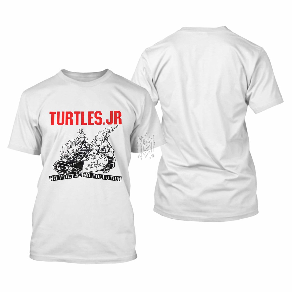 Jual Original Turtles Jr - No Polution Tshirt | Shopee Indonesia