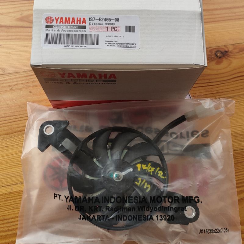 Jual 1S7-E2405-00 Blower Assy Dinamo kipas radiator Vixion R15 Jupiter MX XABRE MX King Pnp R25 ...