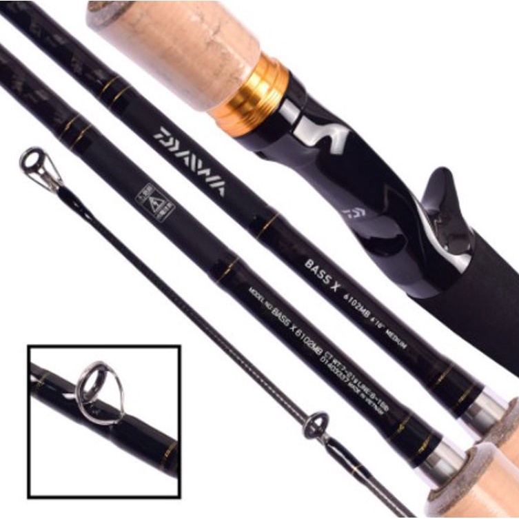 Jual Joran Daiwa Bass X | Spinning | Baitcasting | Sambung 2 | | Shopee Indonesia