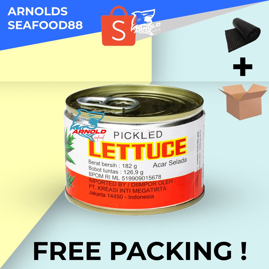 Jual Acar Selada Kaleng Red Boat 182g / Pickled Letuce / Acar Kaleng ...
