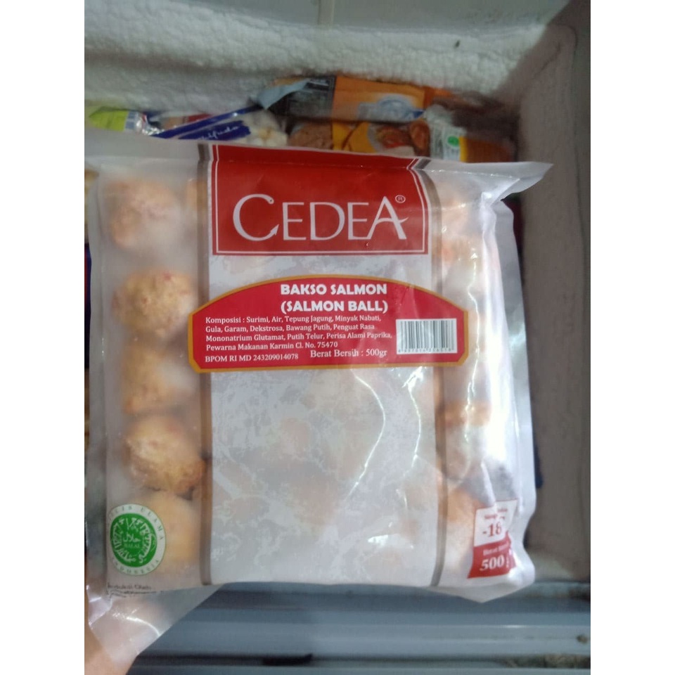 Jual BAKSO BASO SALMON BALL CEDEA - FROZEN FOOD PURWAKARTA | Shopee ...