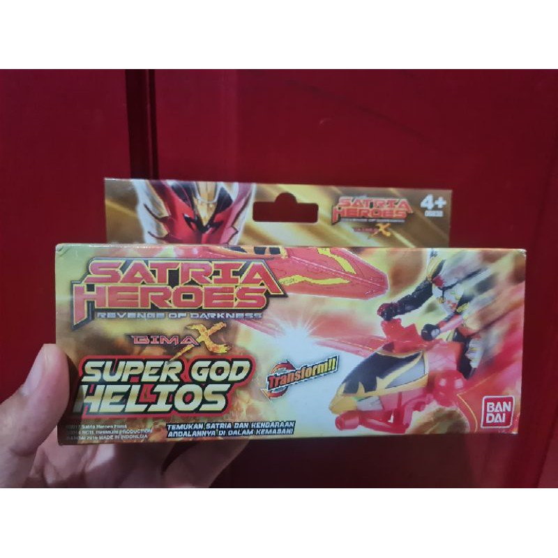 Jual bima x satria heroes super god helios | Shopee Indonesia