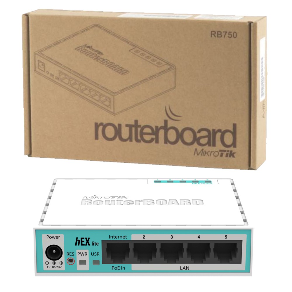 Jual ROUTER MIKROTIK RB750R2 hEX Lite | Shopee Indonesia