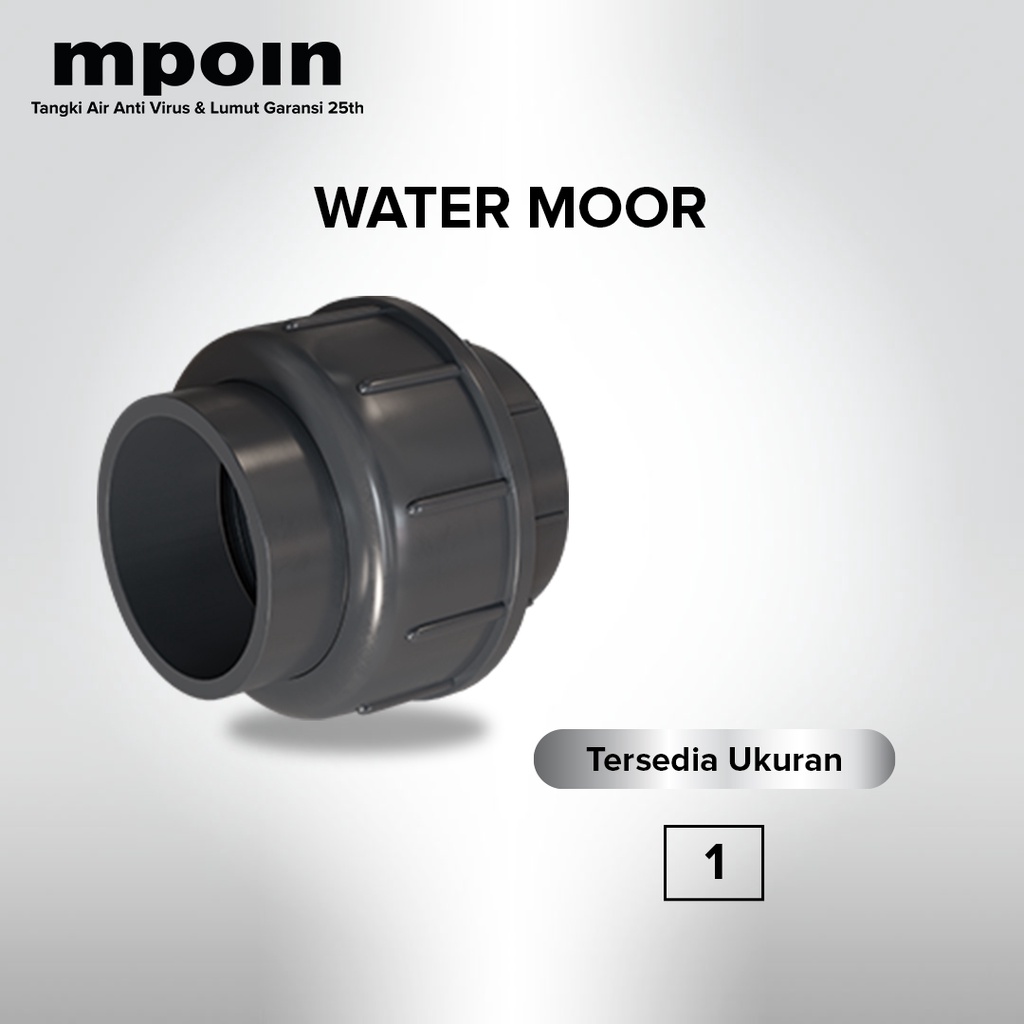 Jual Union Socket Fitting Union WATERMUR MPOIN UKURAN 1 INCH | Shopee ...