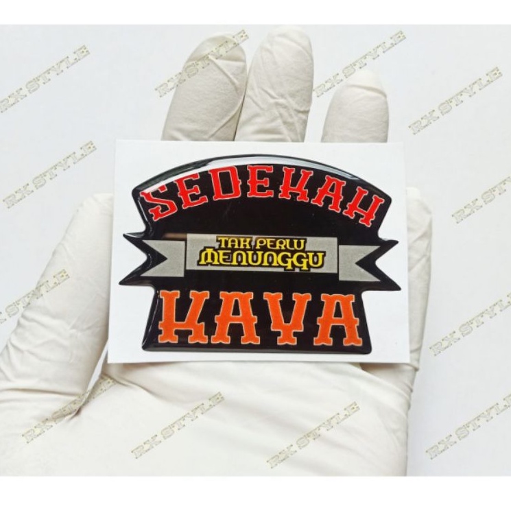 Jual Stiker Dakwah/stiker pengingat sedekah/stiker motor mobil laptop ...