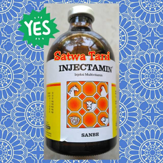 Jual Injectamin 100 ml (injeksi multivitamin) | Shopee Indonesia