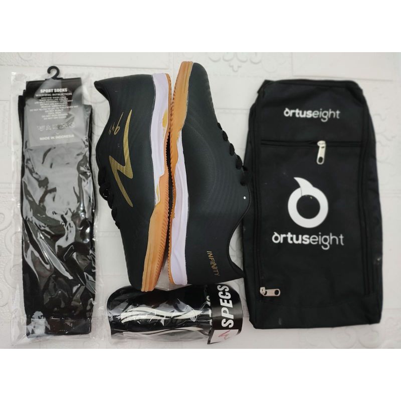 Jual INVINITY !! SEPATU FUTSAL SPECS INVINITY GRADE ORI PAKET 4 ( BISA ...