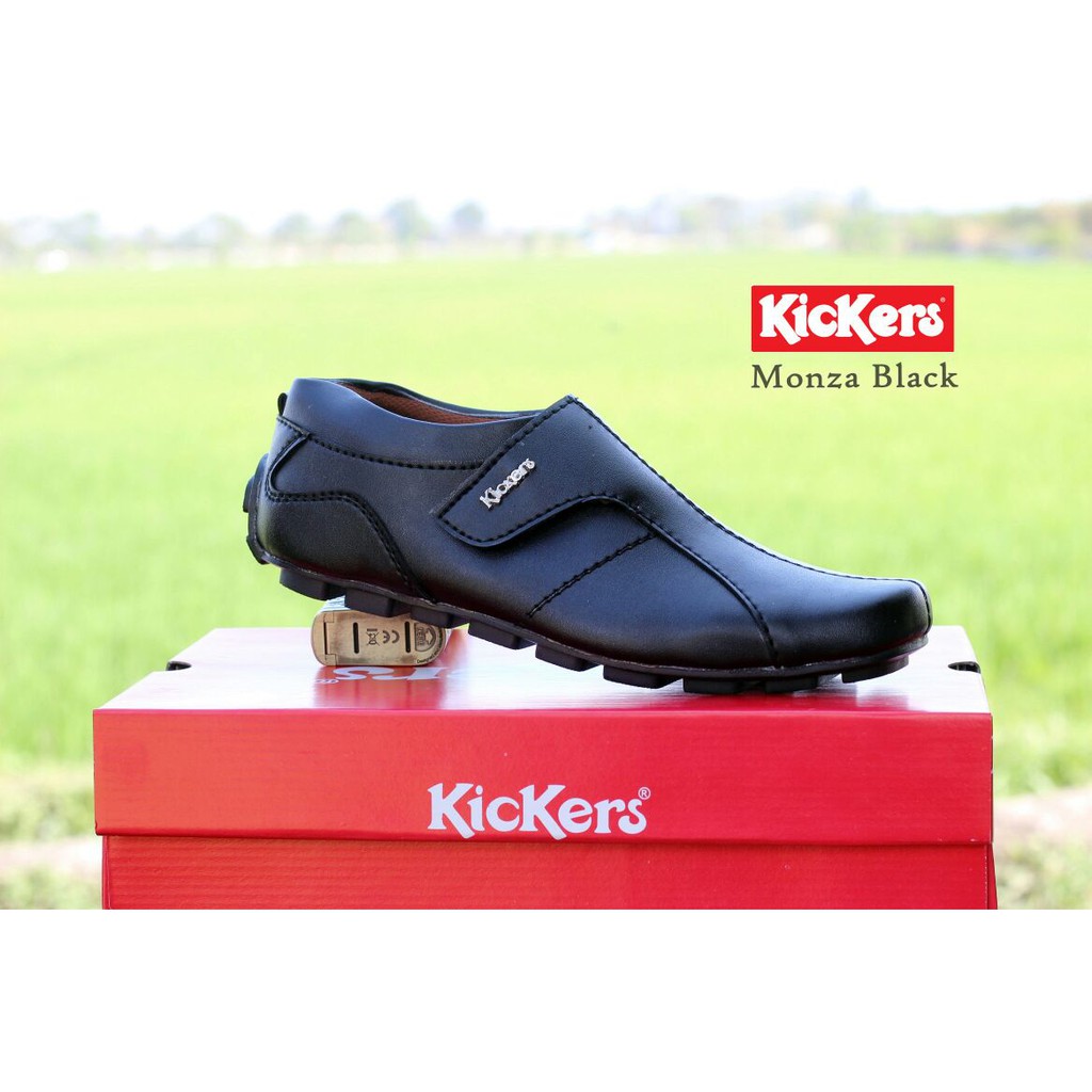 Jual Sepatu Kantor Pria Kickers Pantofel Formal Kerja Dinas Pesta Kulit ...