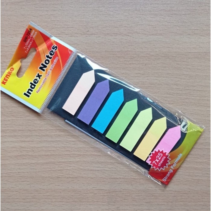 Jual SJS Sticky Note Index SNI-725A/ Arrow/ Panah/ Post it/ Sticker ...