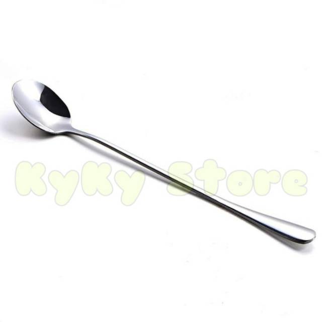 Jual Long Tea Spoon - Sendok Soda Teh Panjang - BAR Spoon 22 cm ...
