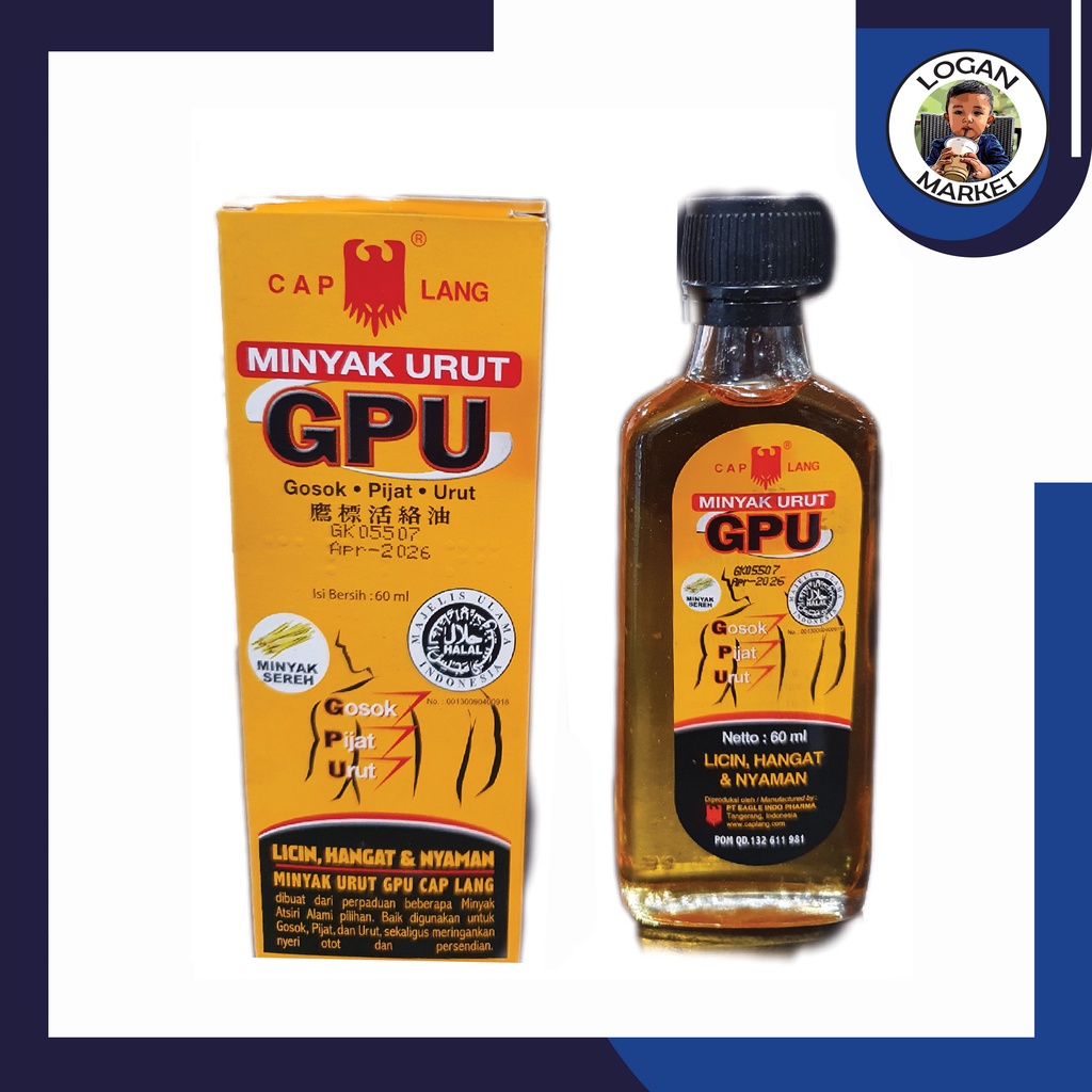 Jual GPU Minyak Urut Seluruh Varian 30 60 100 ml 30ml 60ml 100ml ...