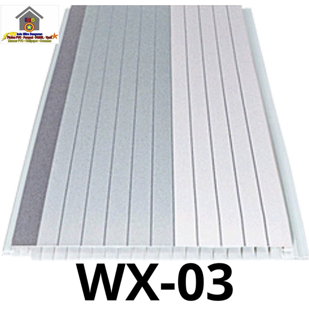 Jual Plavon PVC Lebar 20cm Kualitas 8mm premium tebal dan berkualitas ...