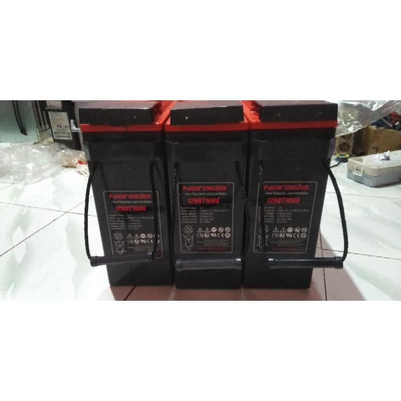 Jual baterai narada 12 volt 100 ah | Shopee Indonesia