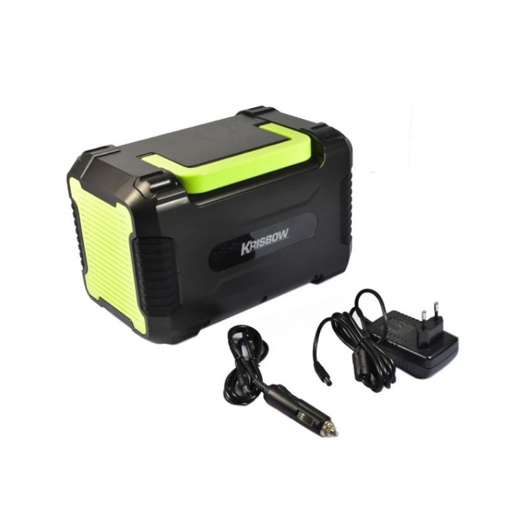 Jual Baterai Portabel 300w - Hitam/hijau | Shopee Indonesia