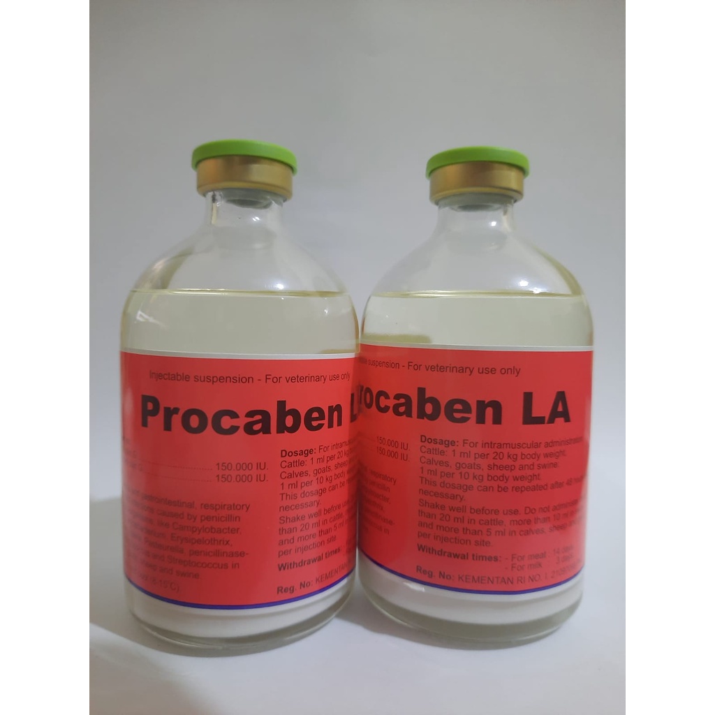 Jual Procaben LA 100ML | Pengganti Penstrep 400 Original | Shopee Indonesia