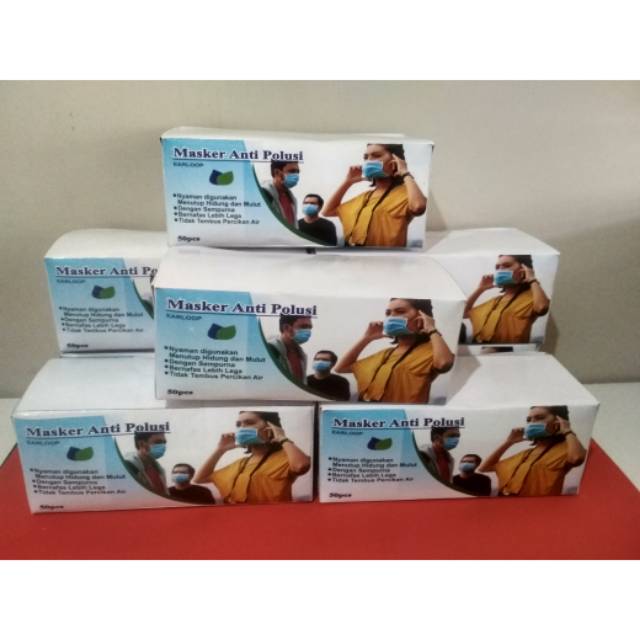 Jual Masker Ear Loop Anti Polusi | Shopee Indonesia