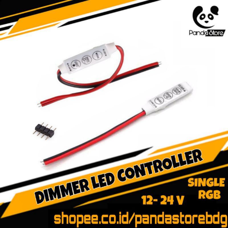 Jual Led Dimmer Controller Modul 6 Speed 12V - 24V / Modul Led Dimmer ...
