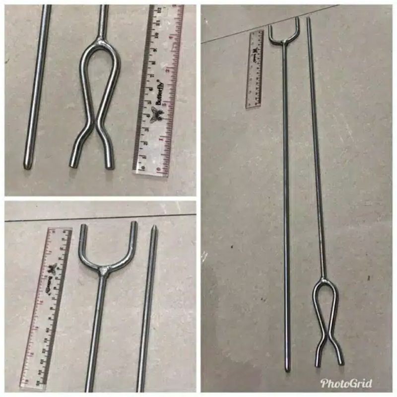 Jual Cagak Joran Bahan Besi Chrome 50cm | Shopee Indonesia