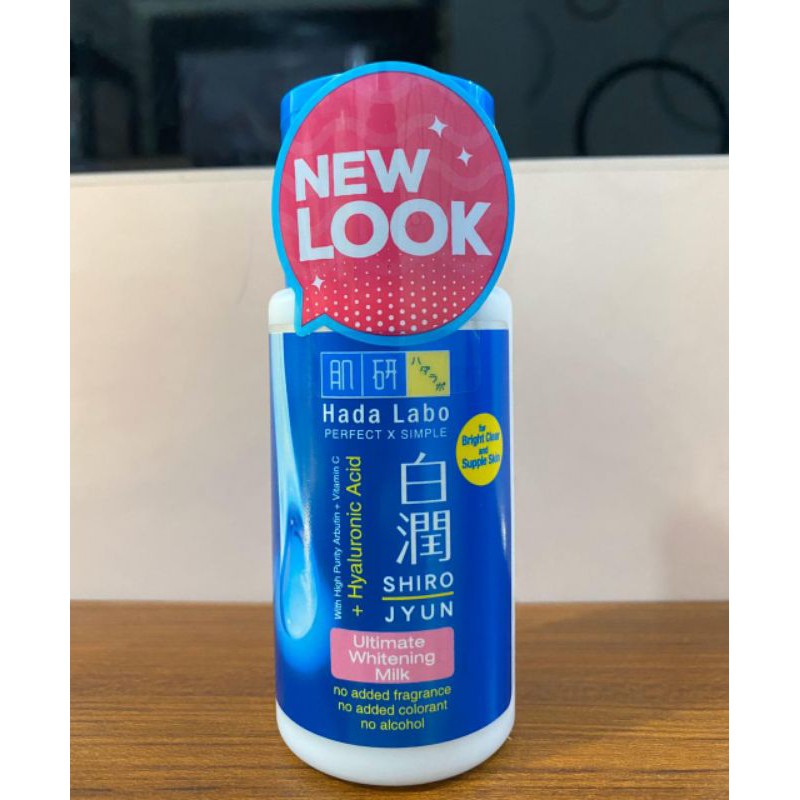 Jual HADA LABO SHIROJYUN ULTIMATE WHITENING MILK 100ml | Shopee Indonesia