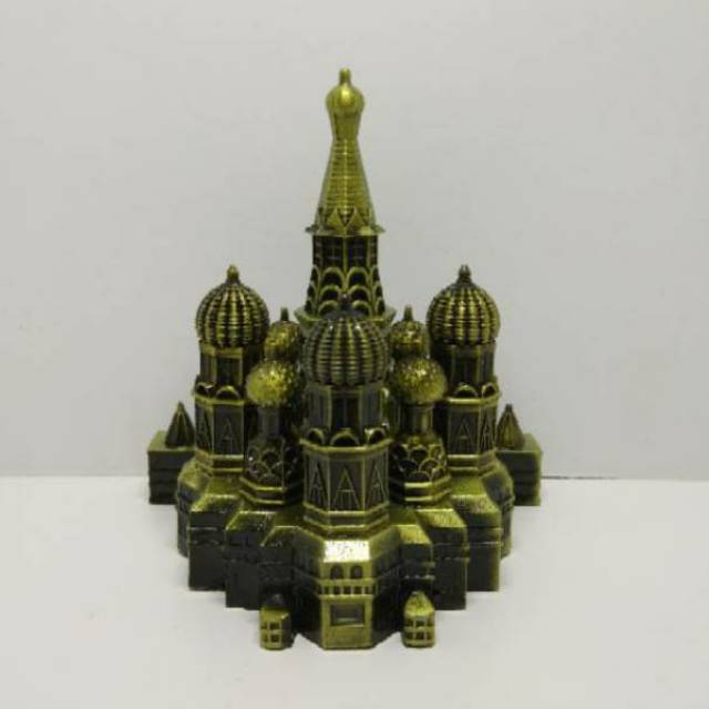 Jual Souvenir miniatur replika Red square Moscow oleh oleh Moskow ...