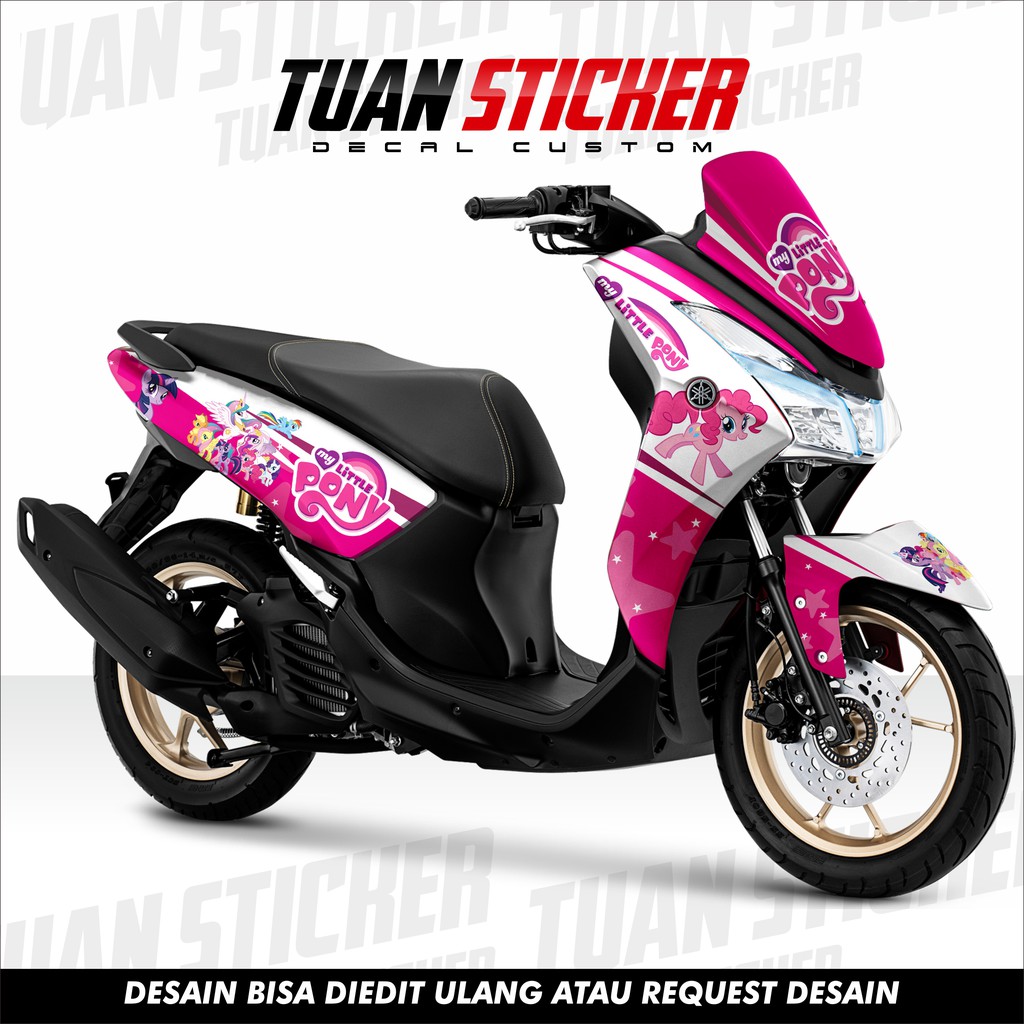 Jual Sticker Striping Decal Yamaha Lexi, Sticker Striping Decal Lexi ...