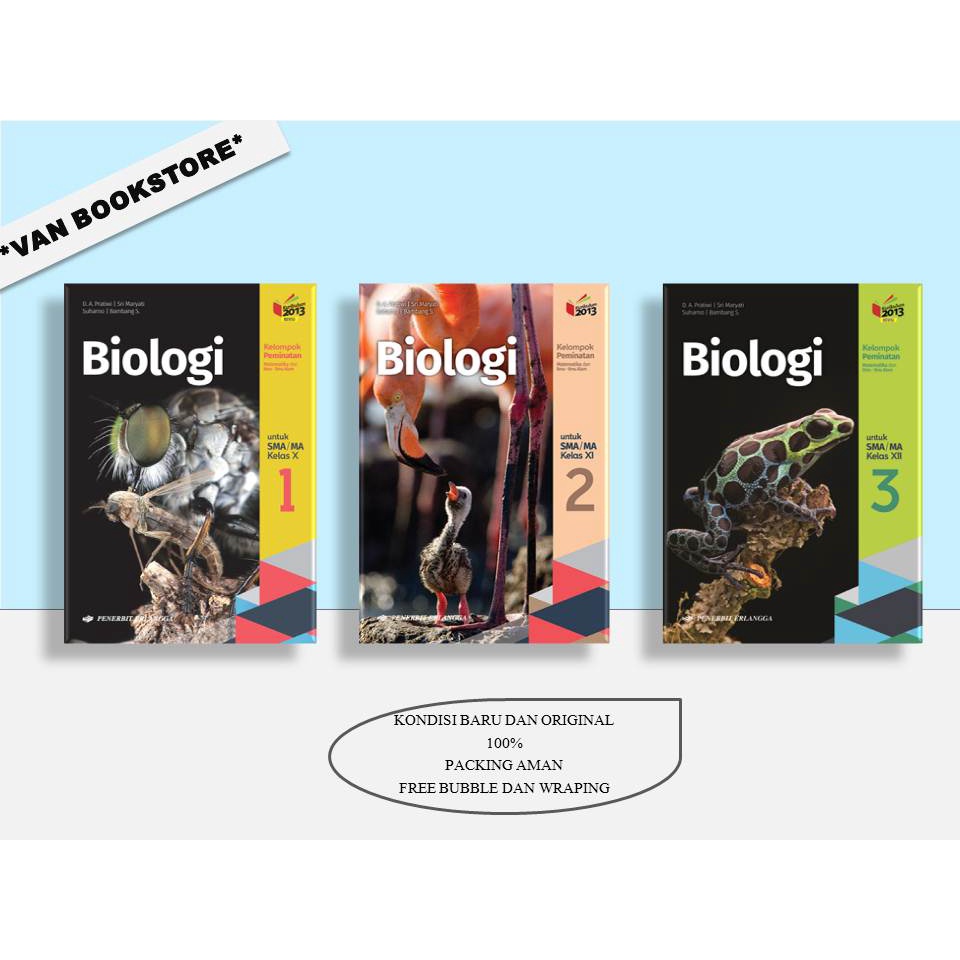 Jual BIOLOGI SMA KLS 10 11 12 K13N (D.A PRATIWI) | Shopee Indonesia