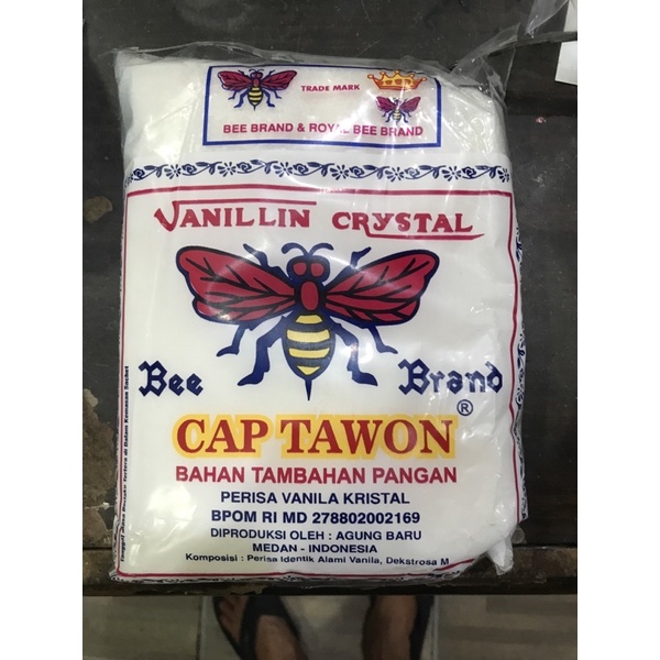 Jual Vanillin Crystal Cap Tawon @1KG | Shopee Indonesia