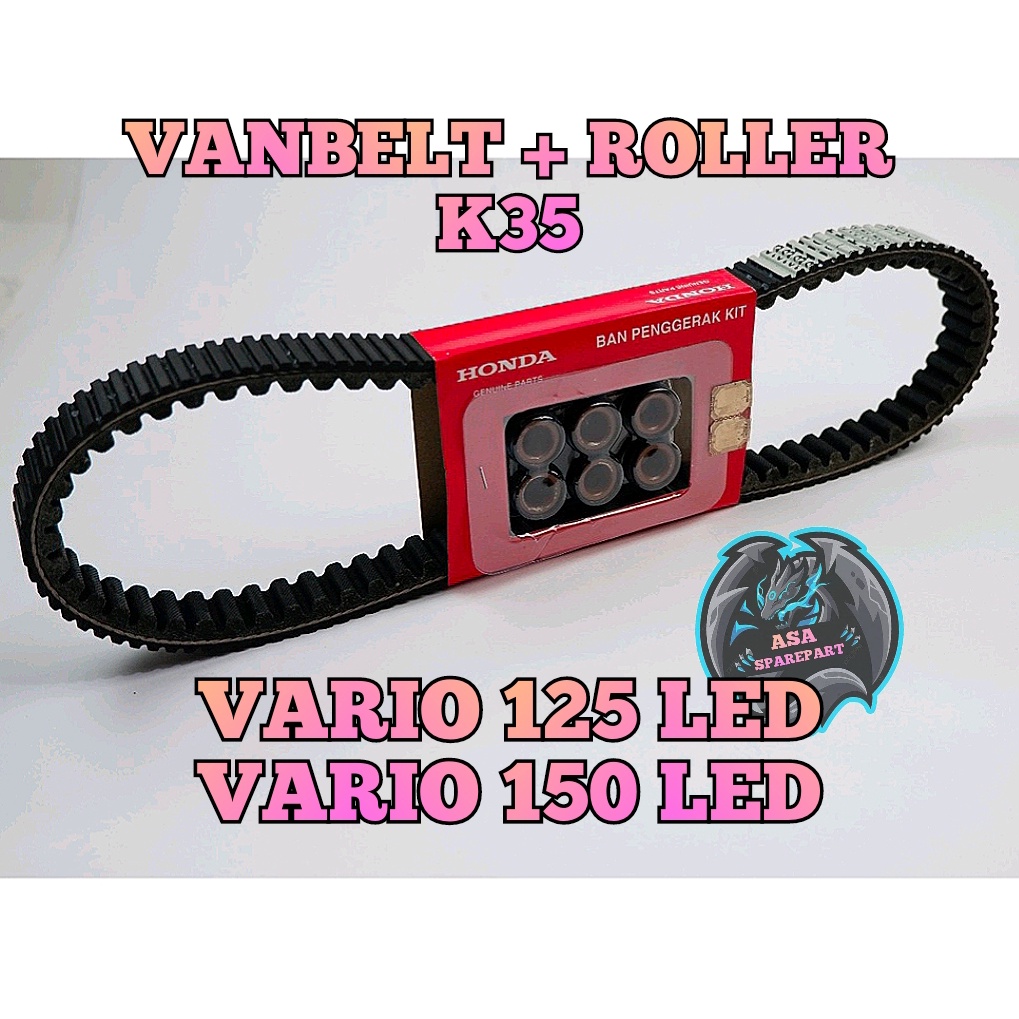 Jual Vanbelt + Roler K35 Motor Honda VARIO 150 LED NEW , VARIO 125 esp ...