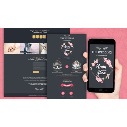 Jual Undangan Web Undangan Website Undangan Digital Undangan Pernikahan ...
