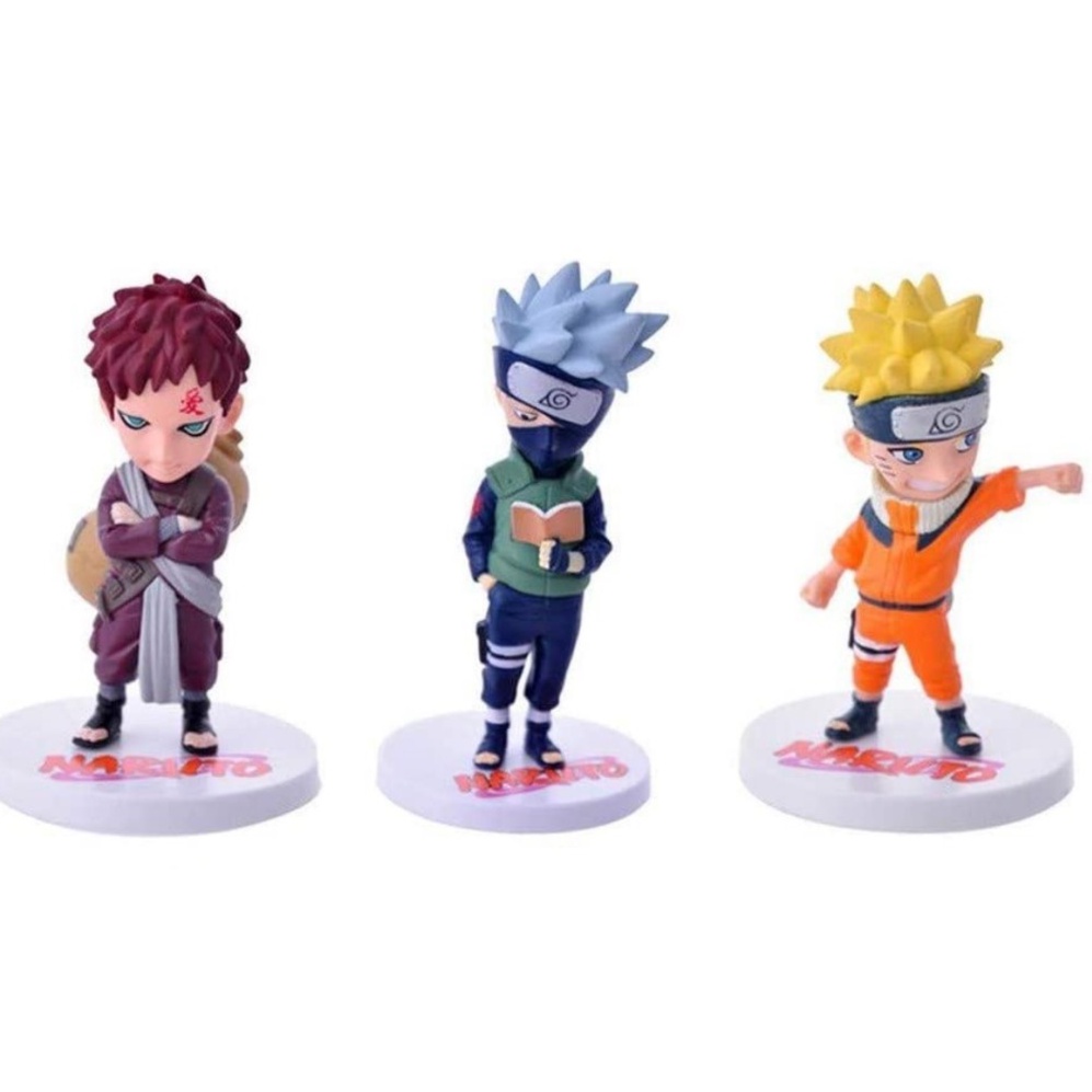 Jual Naruto Set 6, Mainan Naruto Figure Anime, Gaara, Hokage Naruto ...