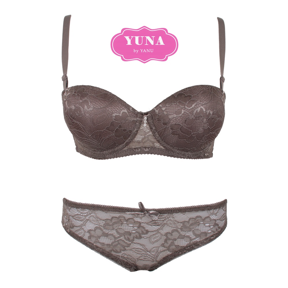 Jual SCALEN SECRET | Size 34B -38B | Set Bra Brukat Half Cup SS 047 | Bra dan Cd | Shopee Indonesia