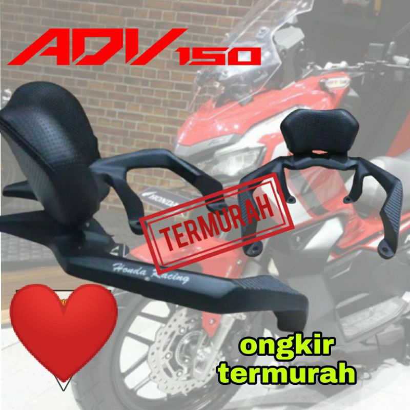 Jual Behel honda ADV 150/ADV 160 senderan begel sandaran Honda ADV 150 ...