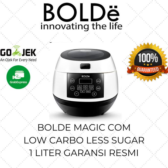Jual BOLDe Rice Cooker Low Carbo Less Sugar Mini 1 Liter / Magic Com ...