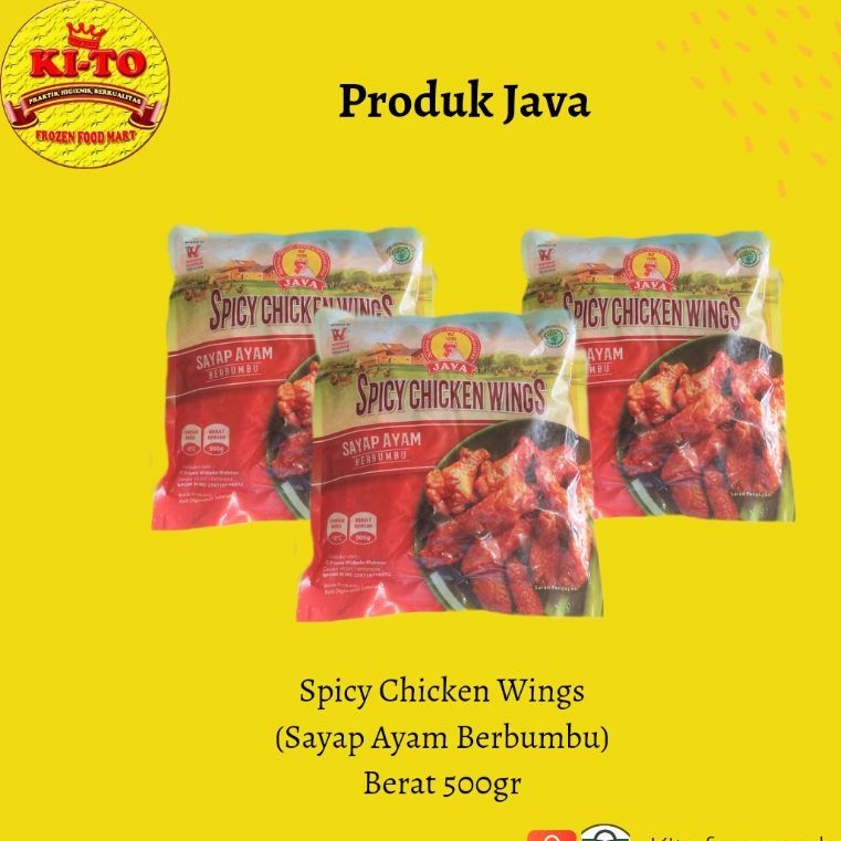 Jual JAVA Spicy Chicken Wings | Shopee Indonesia