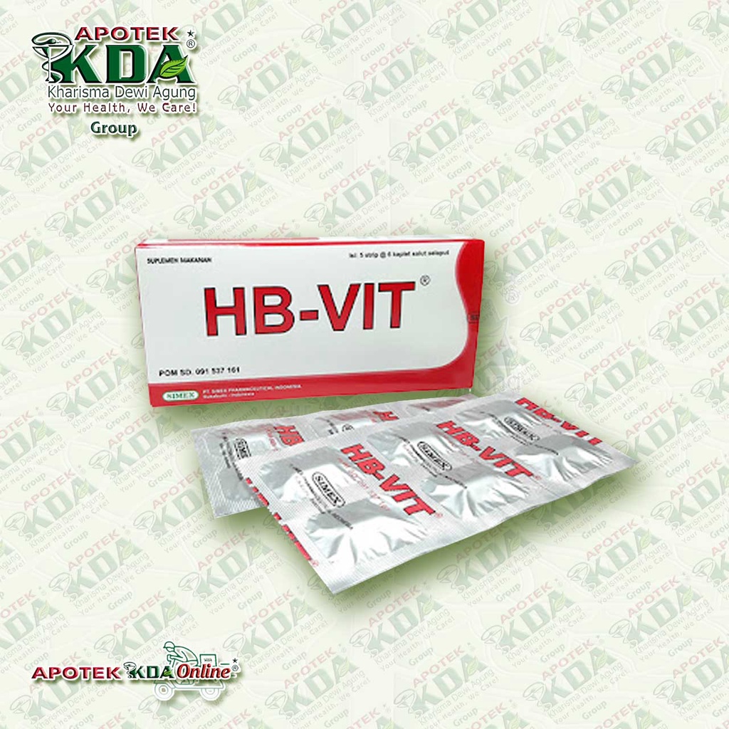 Jual HB-VIT 1 STRIP 6 KAPLET | VITAMIN DAN SUPLEMEN | Shopee Indonesia