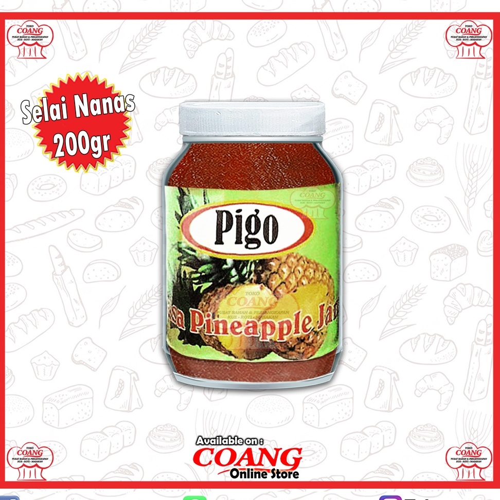Jual PIGO SELAI NANAS DAN STRAWBERRY KEMASAN KECIL 300 GR - HARUM ...