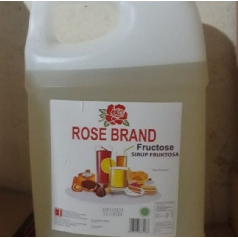 Jual GULA CAIR FRUKTOSA / SIMPLE SYRUP / FRUCTOSE ROSE BRAND JERIGEN ...