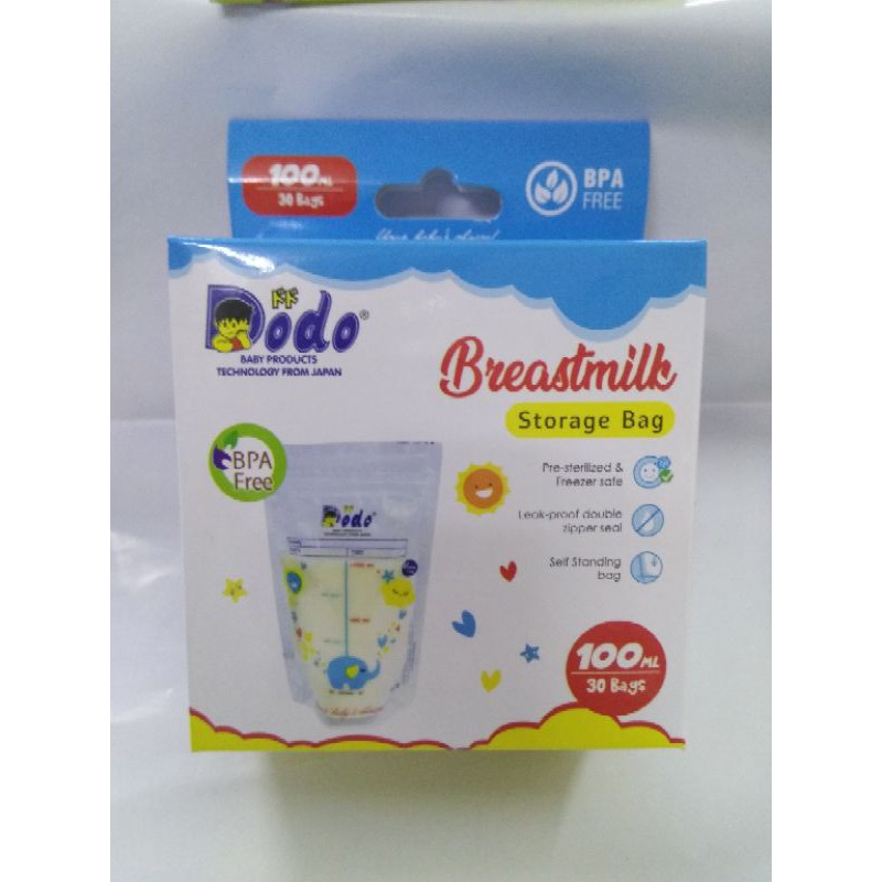 Jual Dodo Breastmilk 30 bags 100ml,150ml | Shopee Indonesia