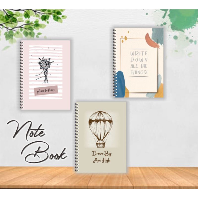 Jual NOTEBOOK A5 DOTTED TITIK2/LINE GARIS2/GRID KOTAK2/BLANK POLOS ...