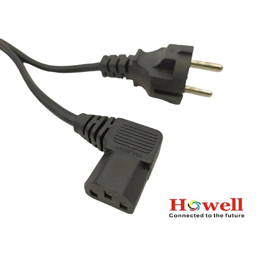 Jual HOWELL KABEL POWER CPU MODEL L 90D (1.8M) ORI | Shopee Indonesia
