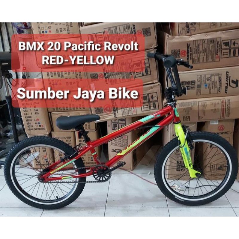 Jual Sepeda BMX 20 inch PACIFIC REVOLT Rotor FreeStyle | Shopee Indonesia