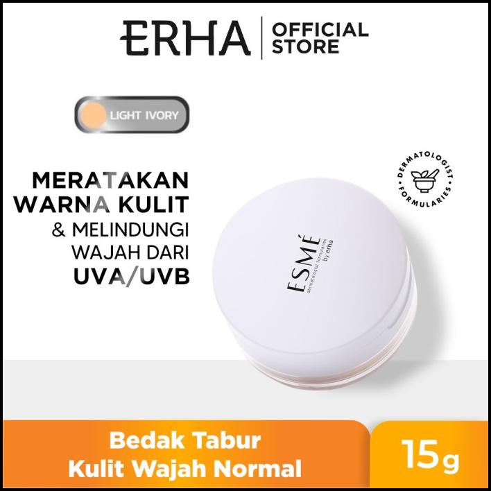 Jual Esme True Matte Normal Skin Light Ivory 15G - Bedak Tabur Kulit ...
