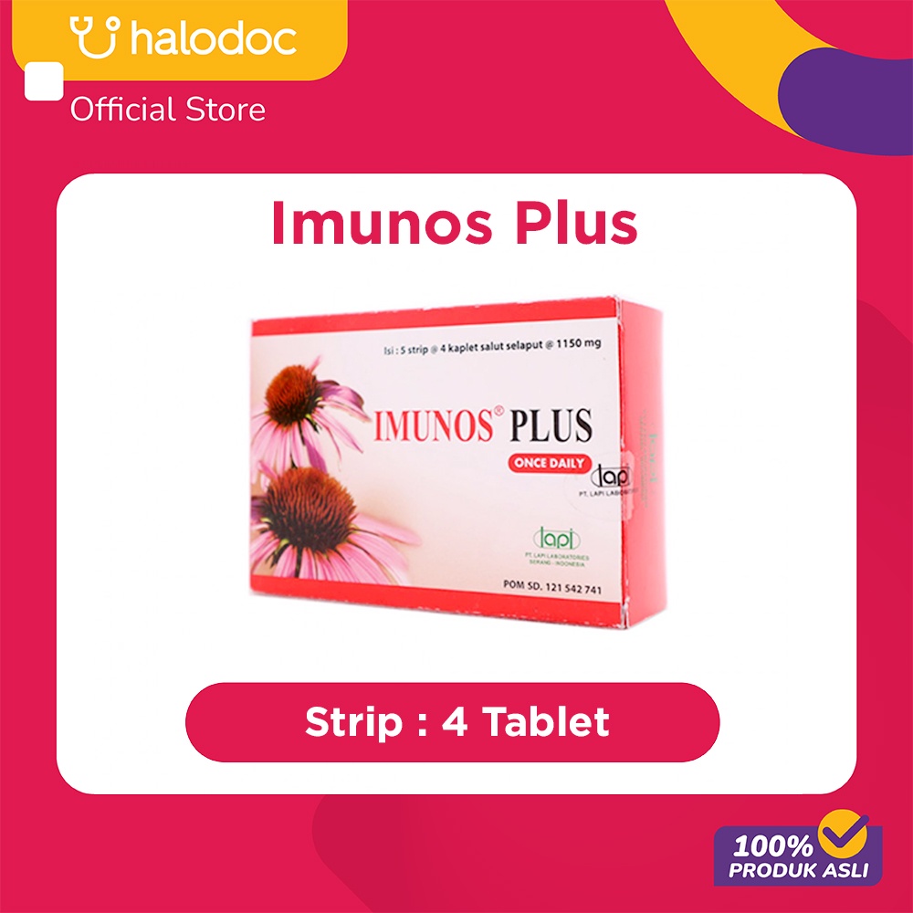 Jual Imunos Plus 4 Kaplet | Shopee Indonesia